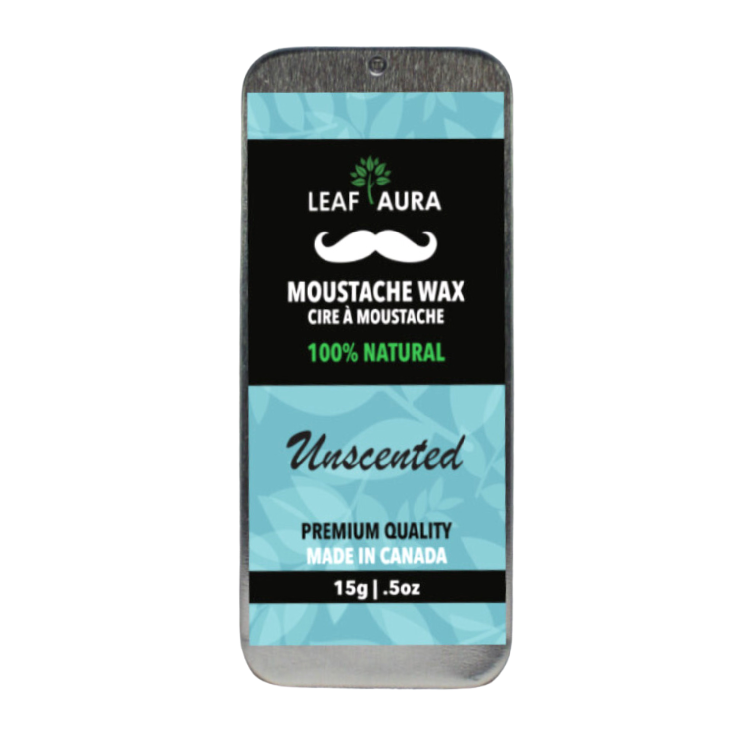 Moustache wax, Medium Hold 3 Variants – Leaf aura